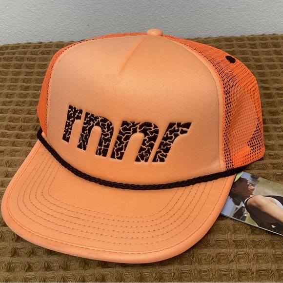 RNNR | Accessories | Rnnr Hat Mesh Strapback Cap Running Front Panel ...